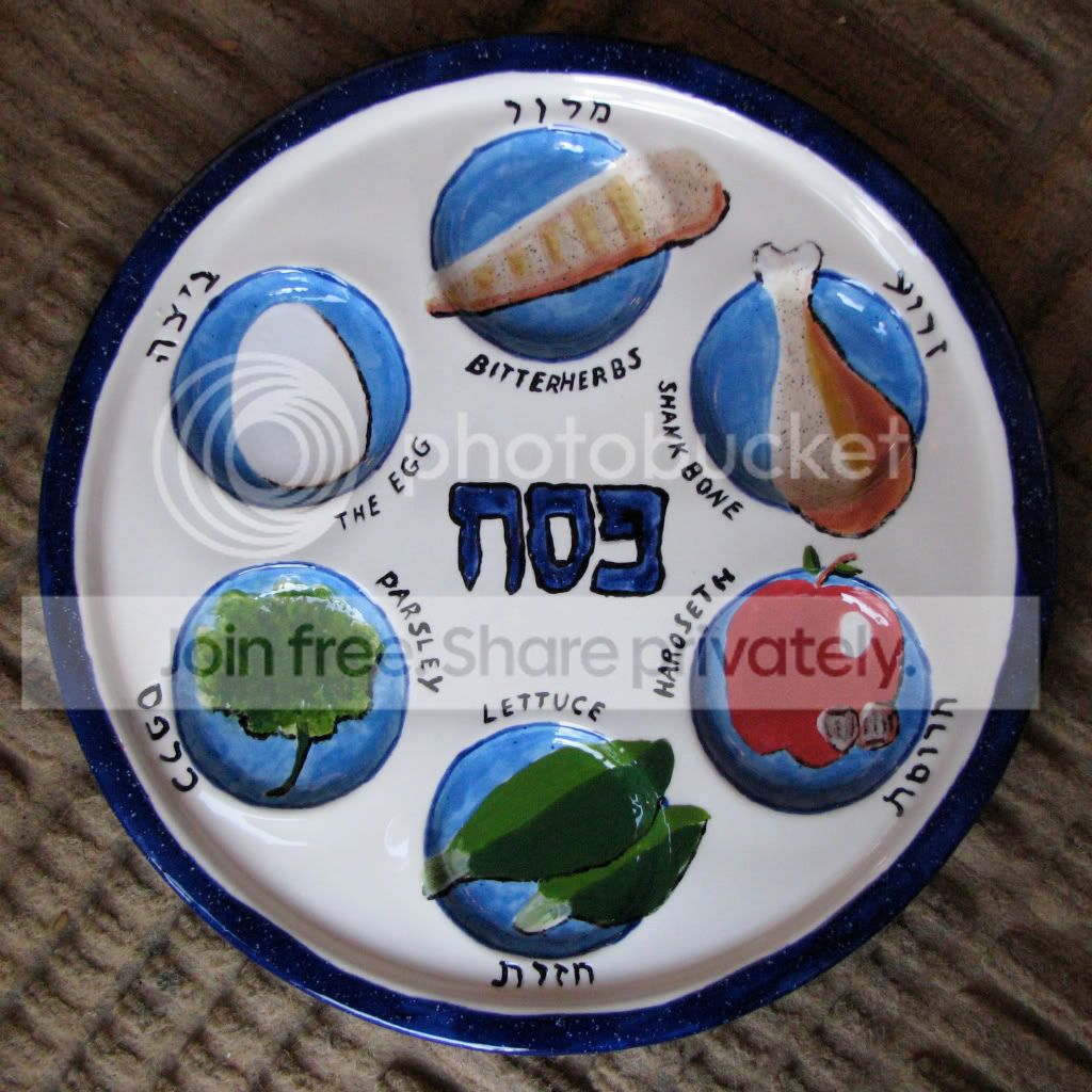 My seder plate- and other home made pesach crafts | Imamother