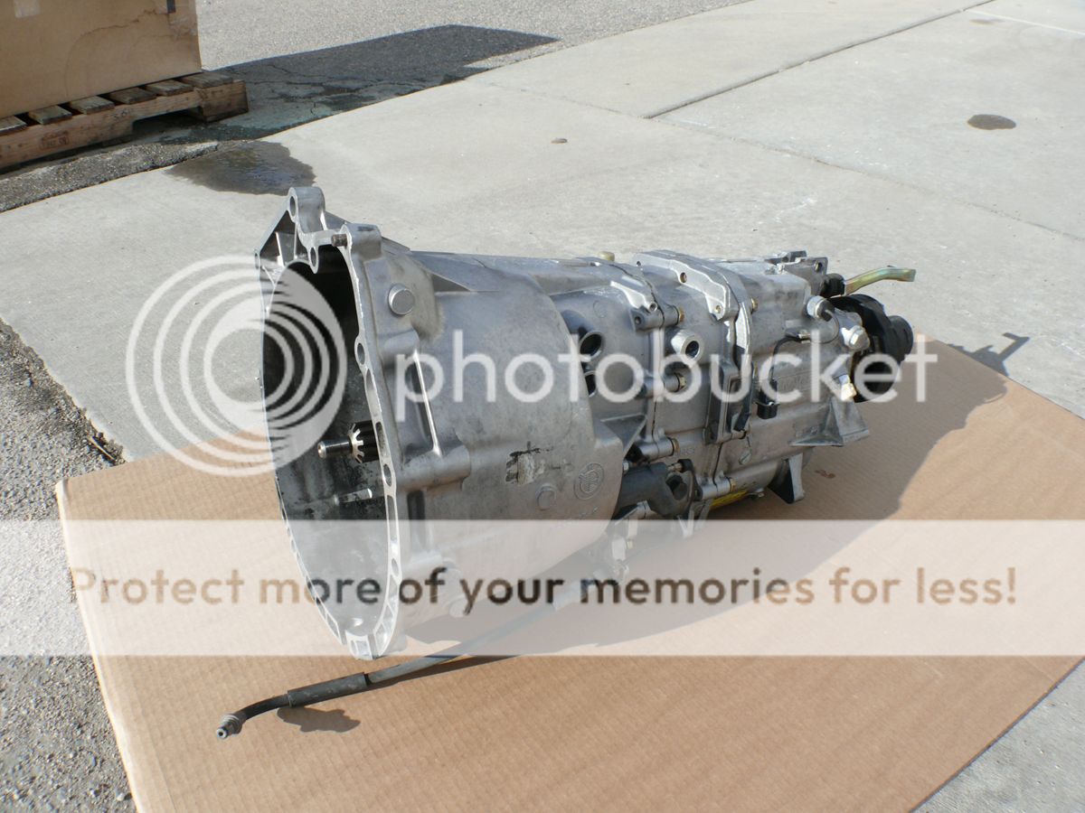 E46 M3 Getrag 420g 6 speed manual transmission with broken tabs