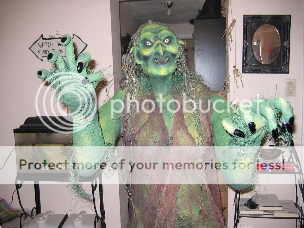 Static: - Finally finished my Swamp Witch! | Halloween Forum